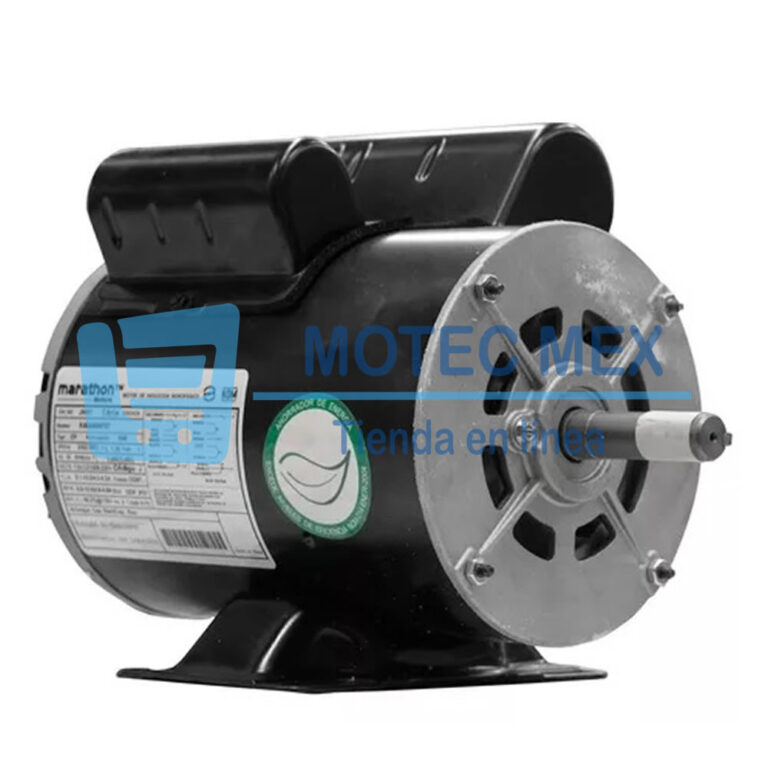 Motor Monofásico HP 1, 1F, 4P, 56, C/B, 110-115/208-230V, 60Hz, DP 1750 ...
